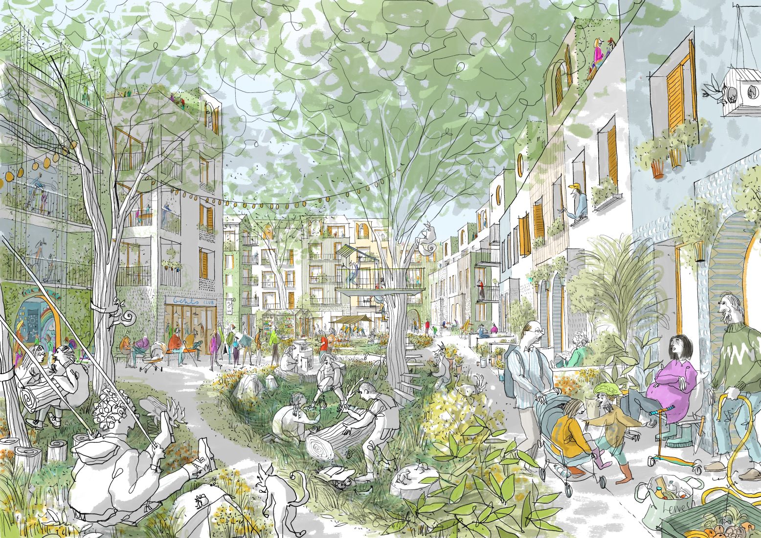 Who’s who of architects reveal plans for 700-home timber scheme in Lewes
