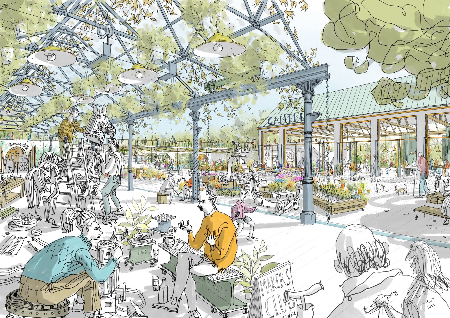 Who’s who of architects reveal plans for 700-home timber scheme in Lewes