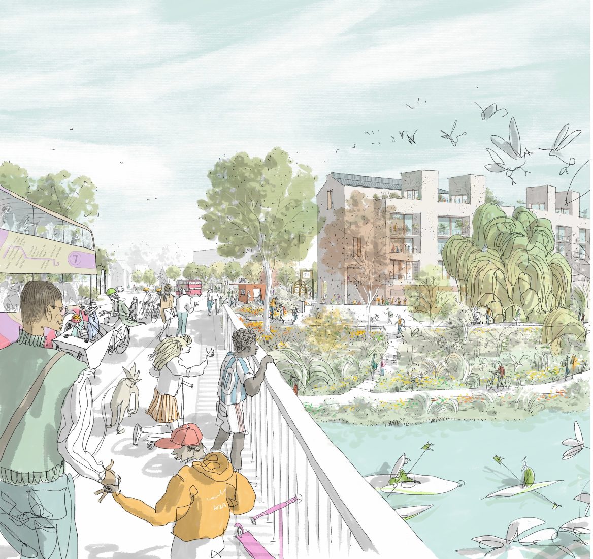 Who’s who of architects reveal plans for 700-home timber scheme in Lewes