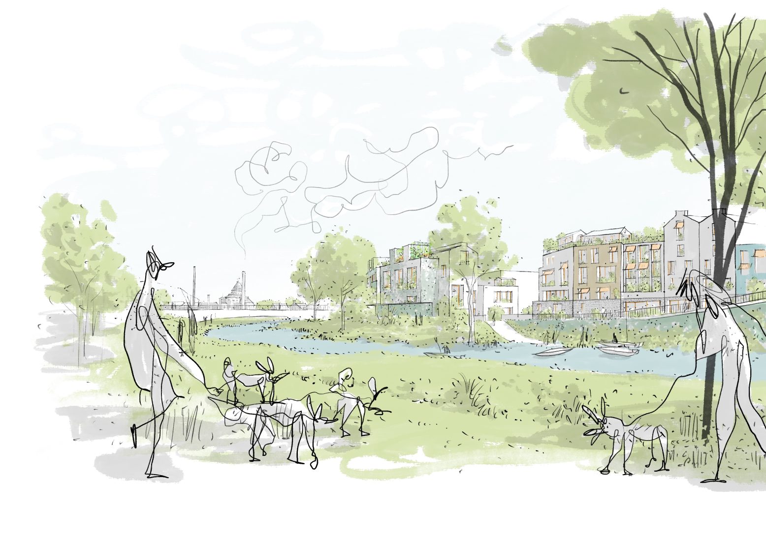 Who’s who of architects reveal plans for 700-home timber scheme in Lewes