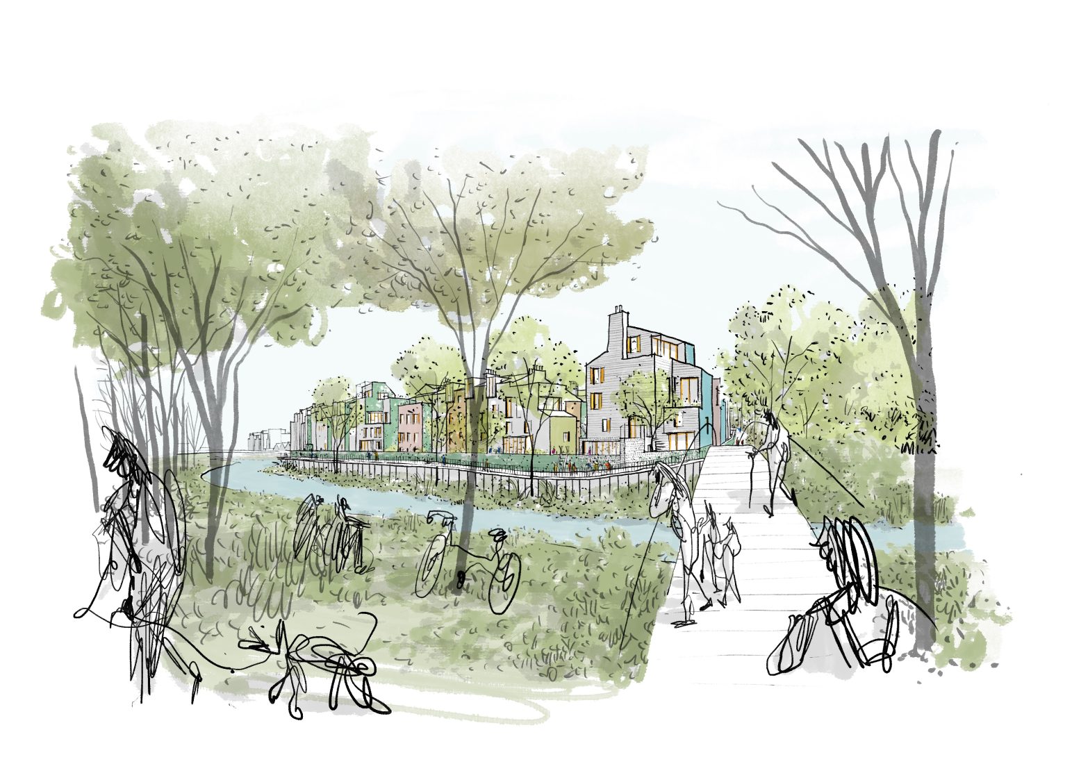 Who’s who of architects reveal plans for 700-home timber scheme in Lewes