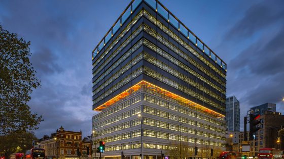 AHMM’s £83m extension of former Cass building completed