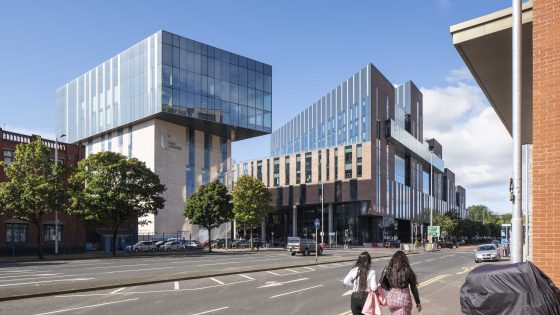 FCBS completes 75,000sqm Belfast campus for Ulster University