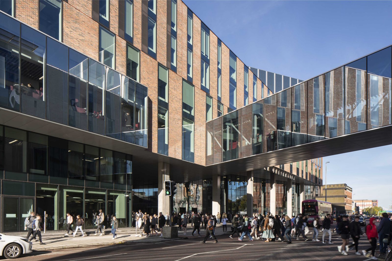 FCBS completes 75,000sqm Belfast campus for Ulster University