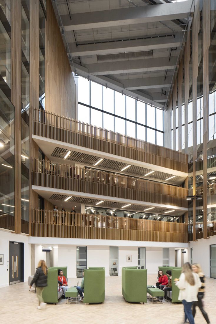 FCBS completes 75,000sqm Belfast campus for Ulster University