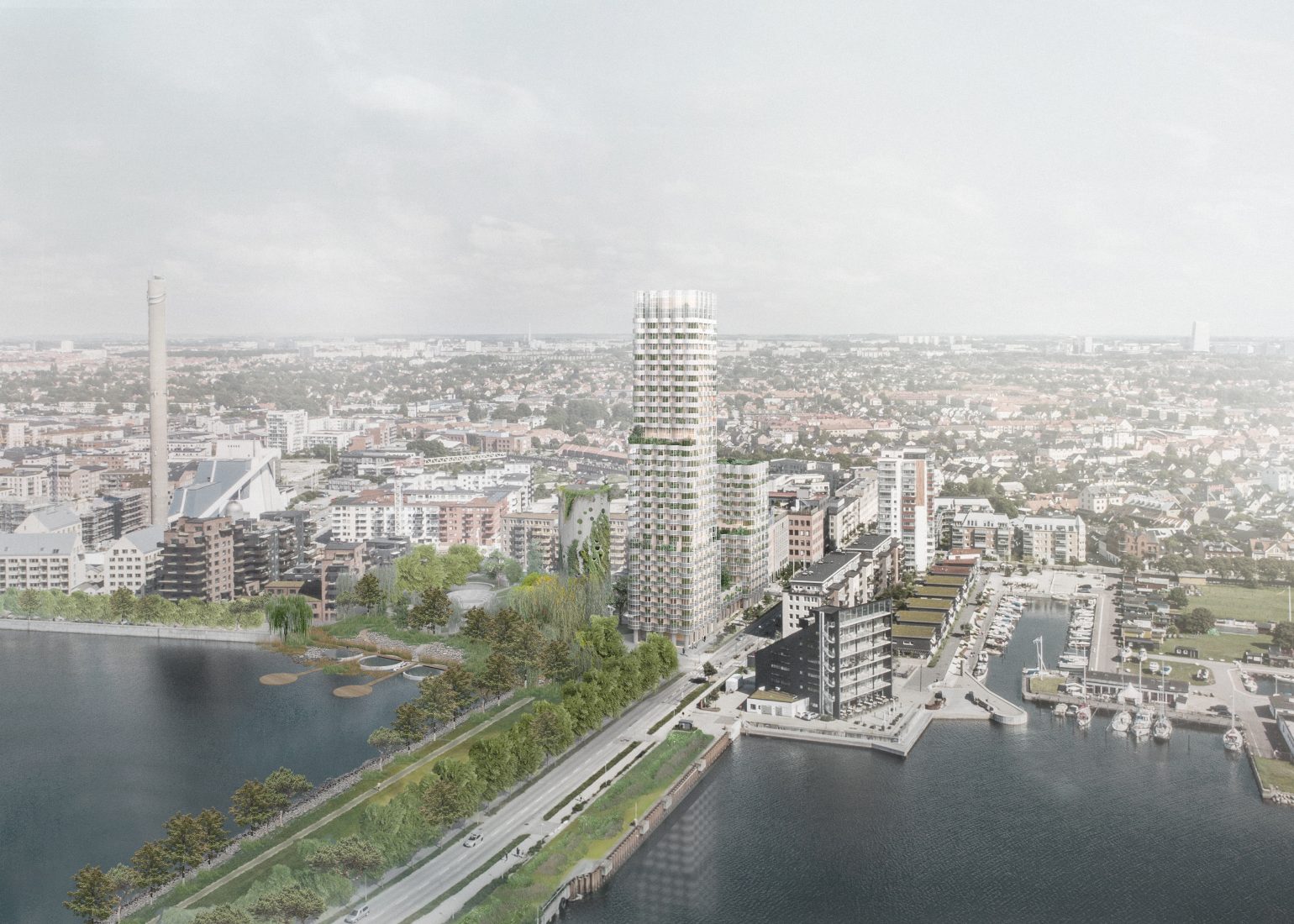 6a team wins Malmö cement silos competition