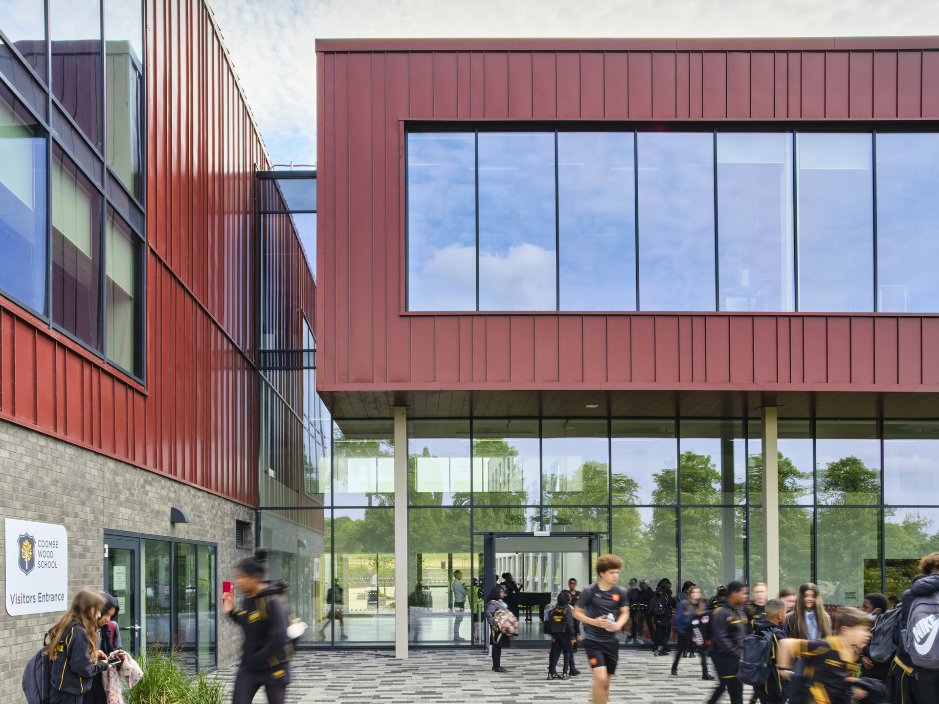 Sheppard Robson completes secondary school in Croydon