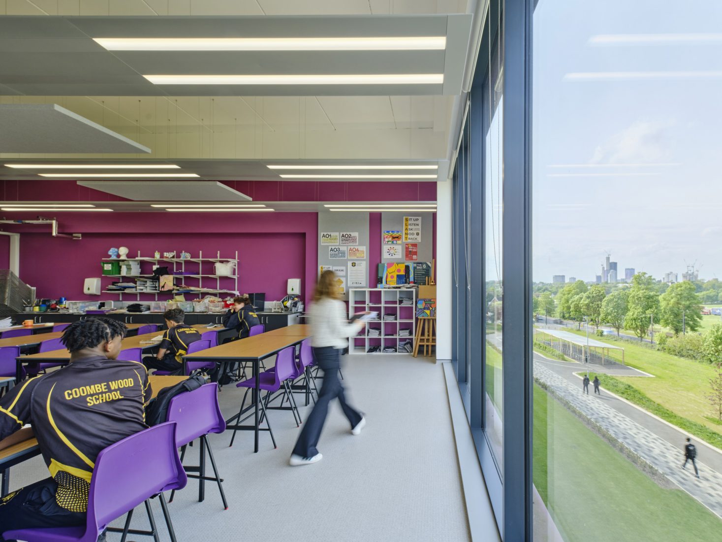 Sheppard Robson completes secondary school in Croydon