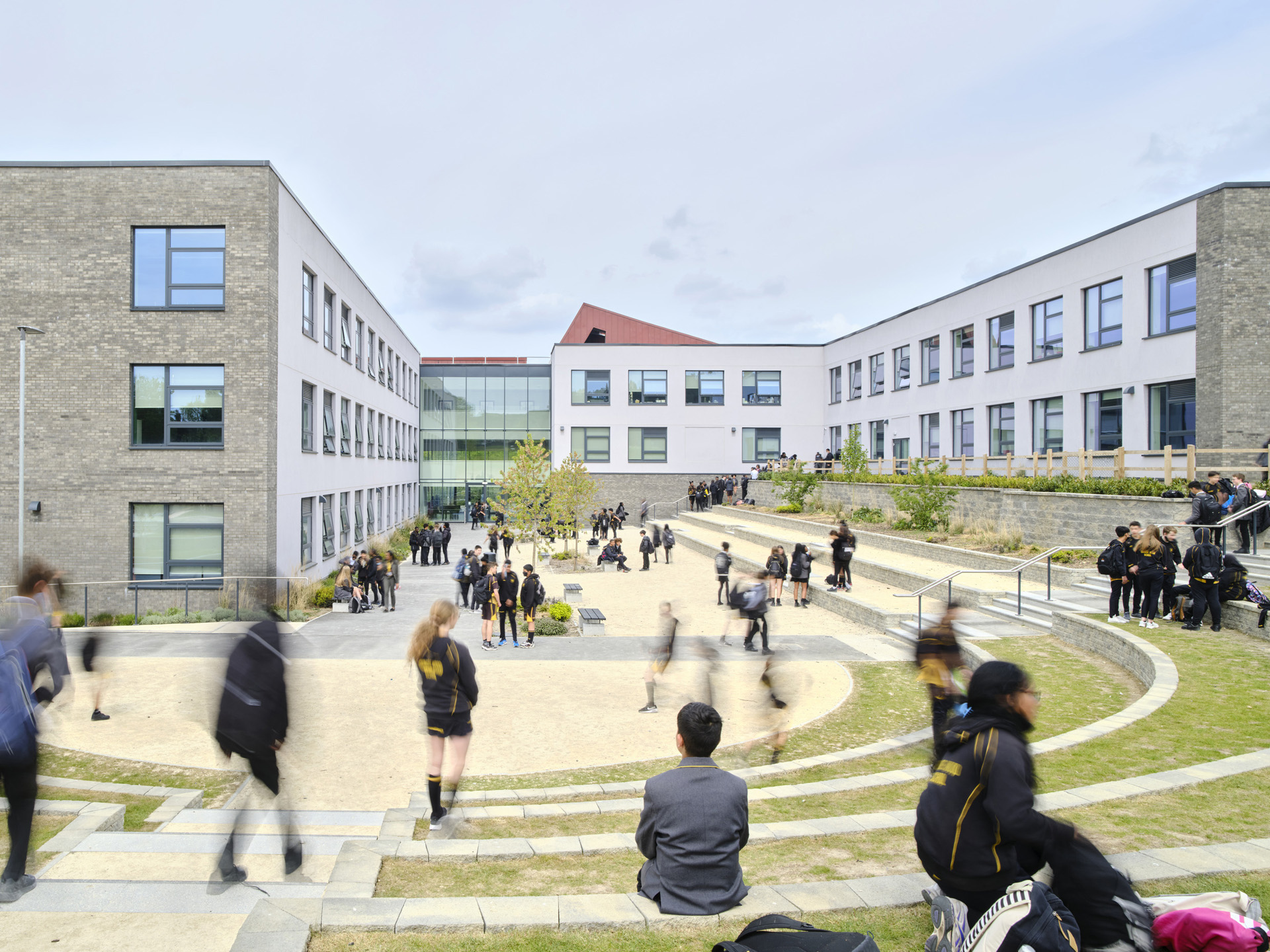 Sheppard Robson completes secondary school in Croydon