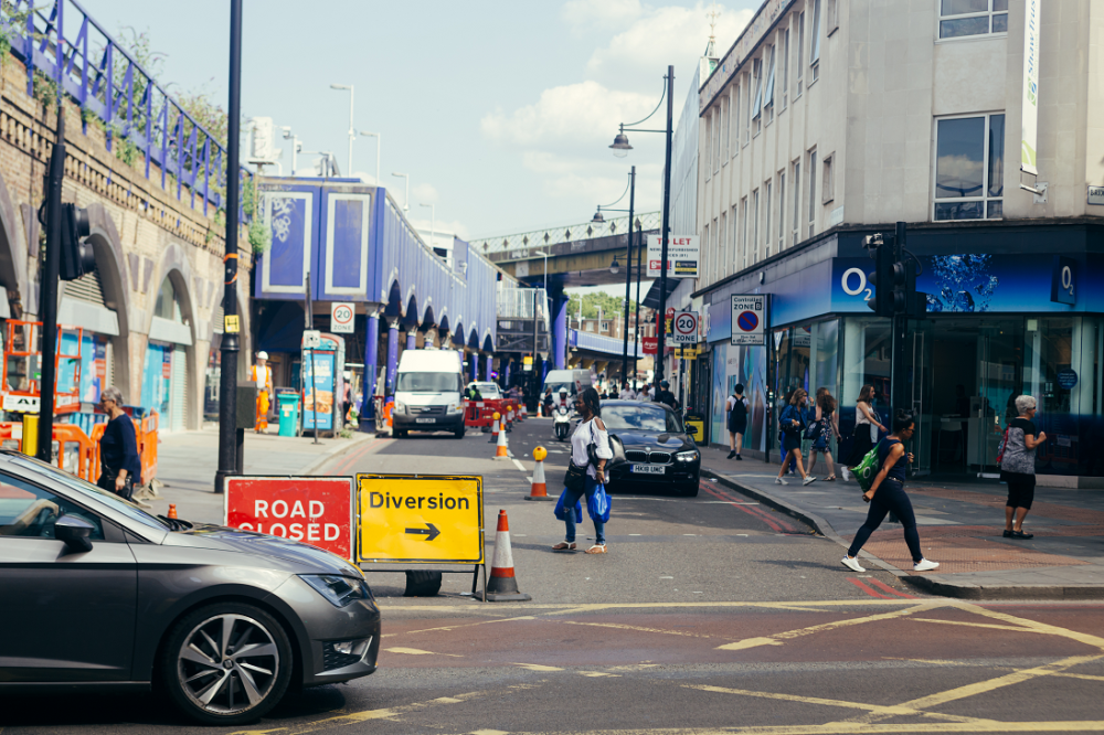 Atlantic Road and Windrush Square, Brixton