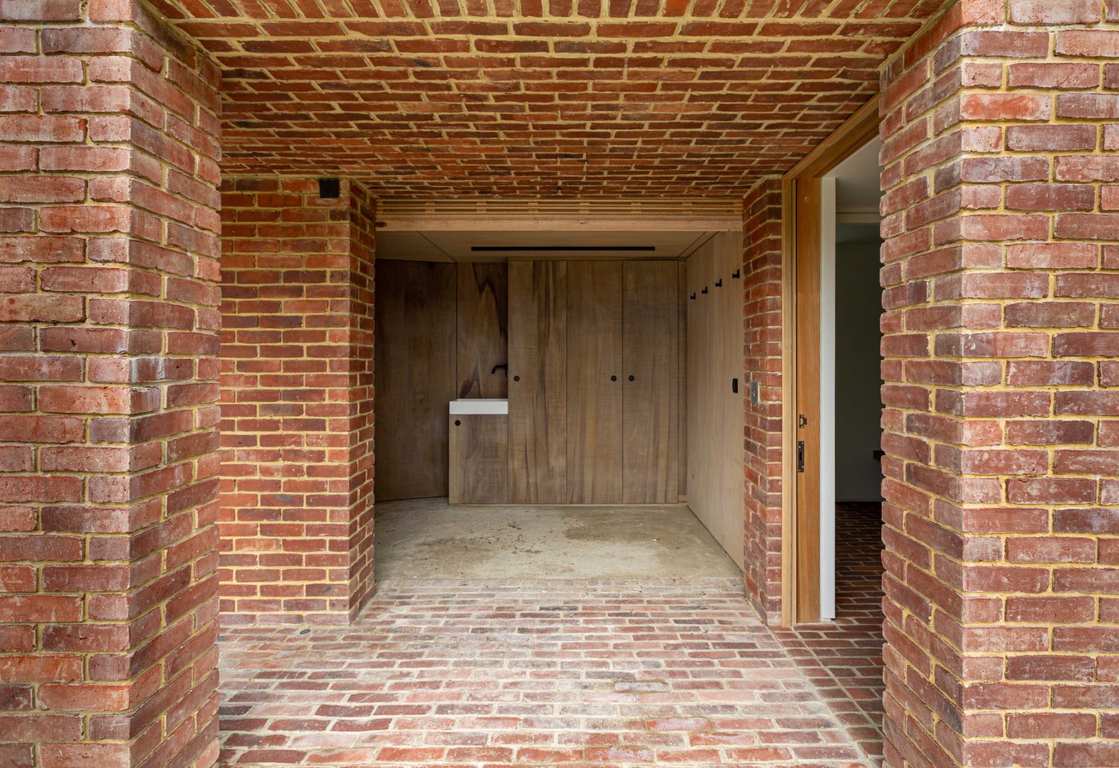 Knox Bhavan completes brick pool house disguised as wall