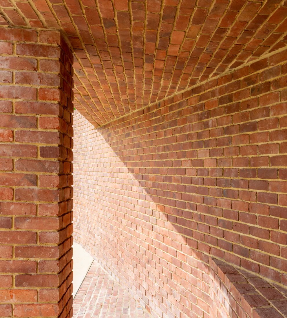 Knox Bhavan completes brick pool house disguised as wall