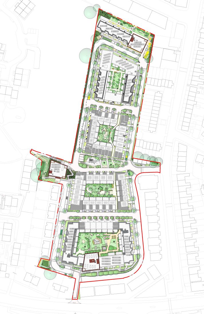 Levitt Bernstein’s 254-home south London estate regen set for approval