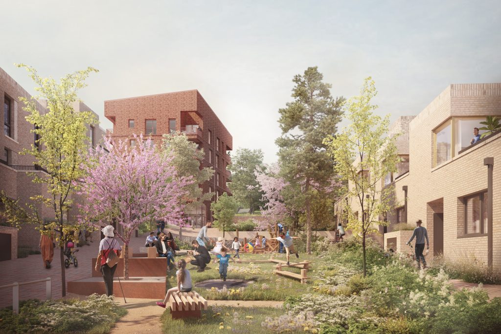 Levitt Bernstein’s 254-home south London estate regen set for approval