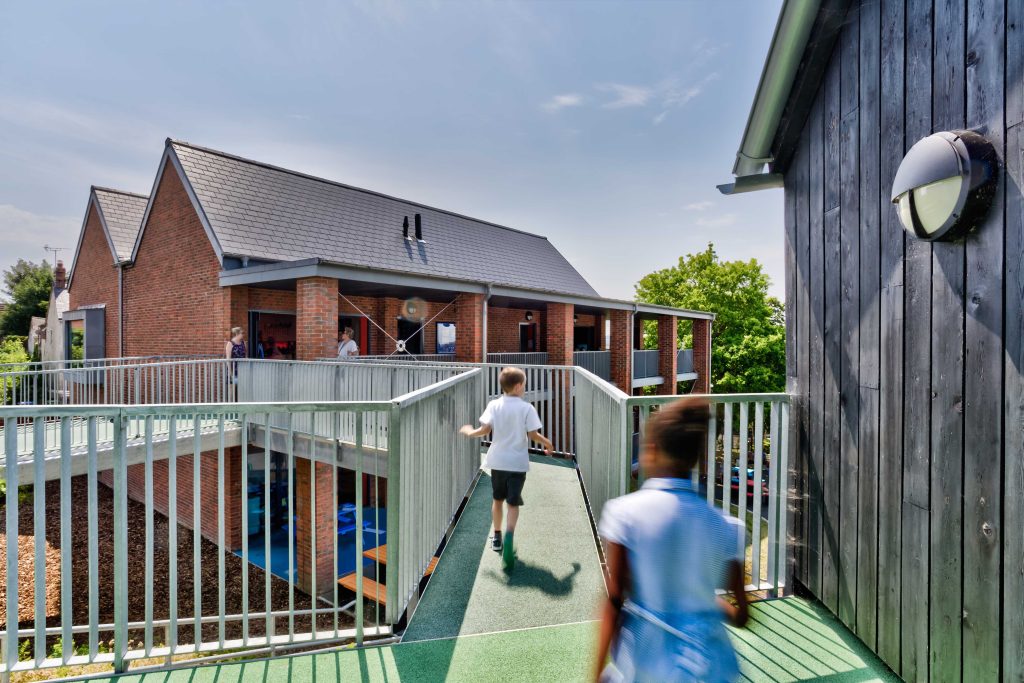 NVB Architects completes ‘tree house’ primary school near Swindon