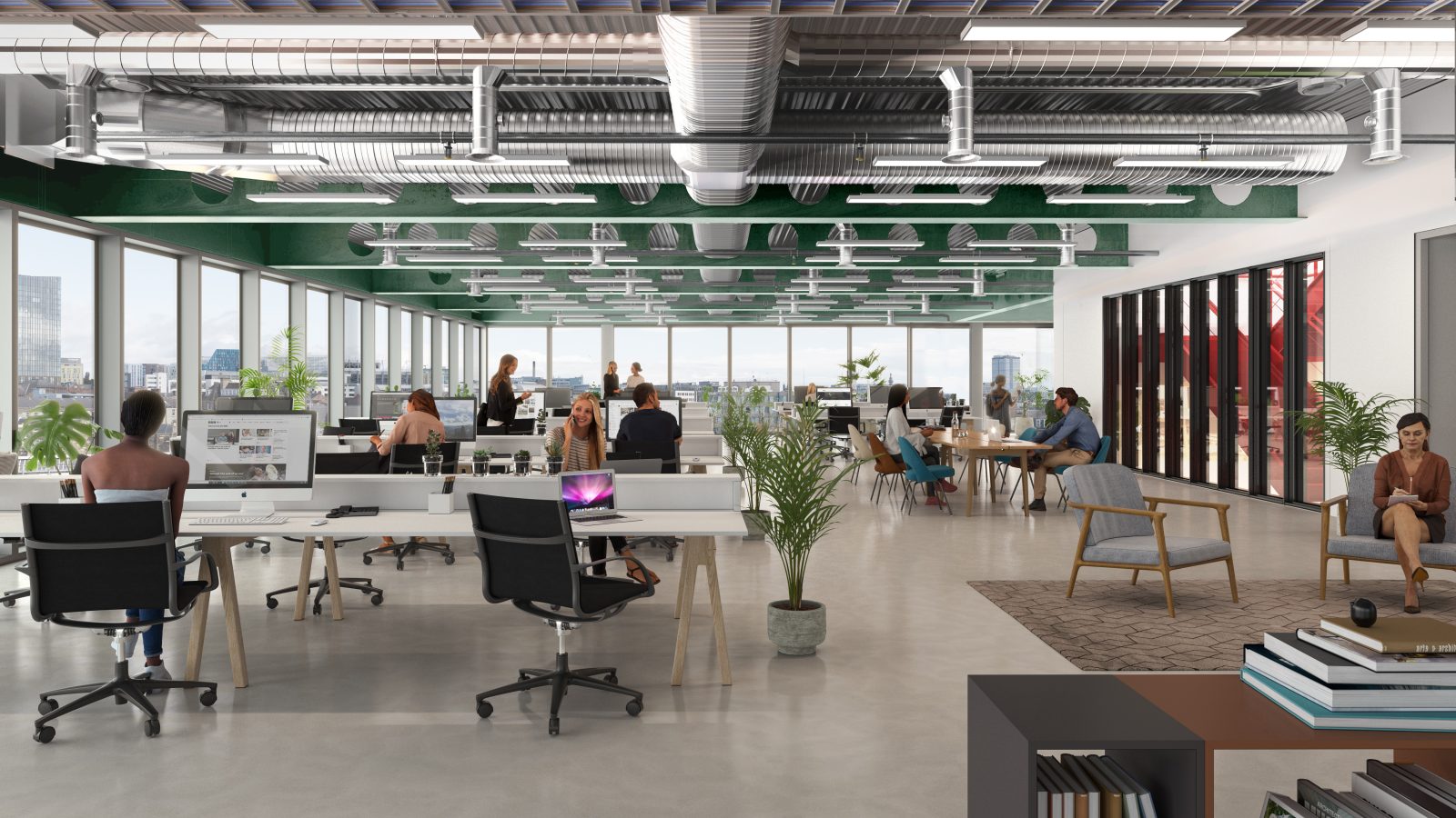 AHMM reveals plans for 10-storey office next to Newcastle Central Station