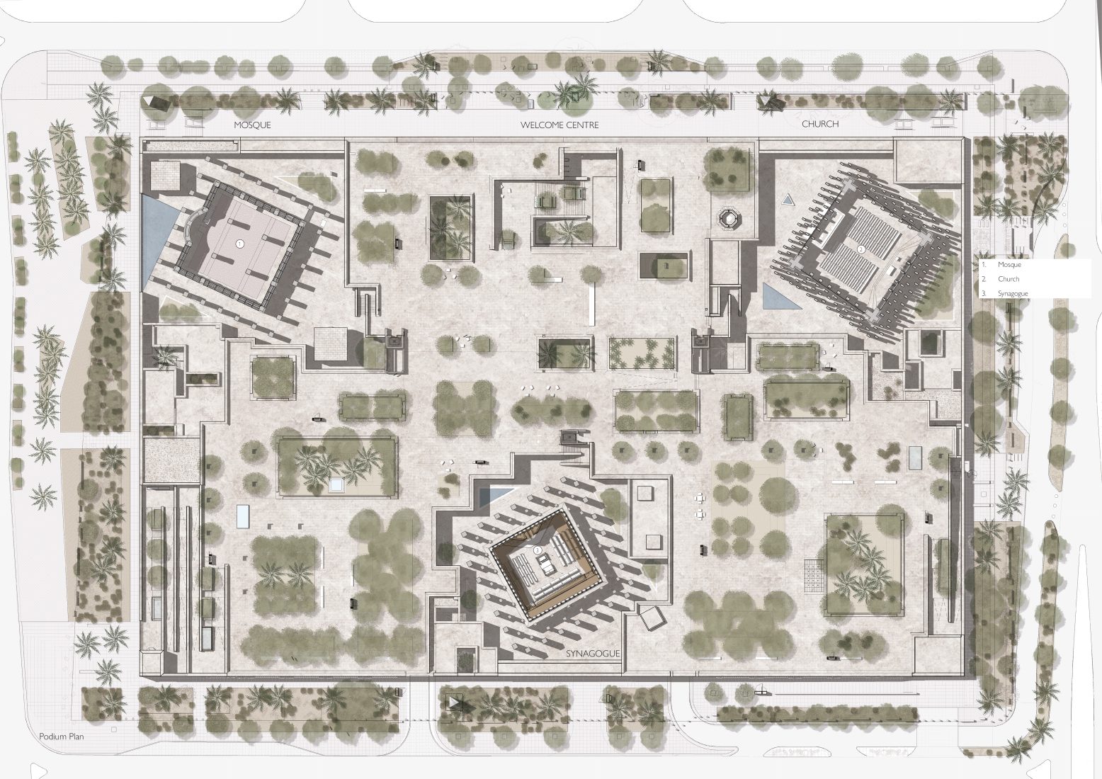 Adjaye Associates’ interfaith centre Abu Dhabi: full set of photos and ...