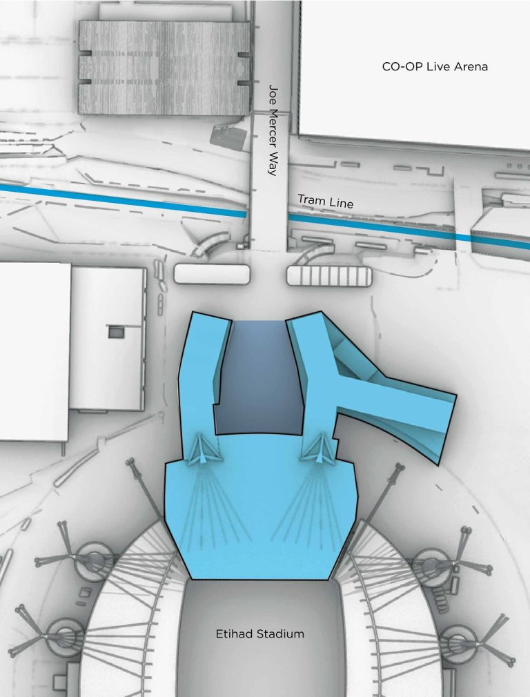 Man City reveals Populous-designed stadium expansion proposals