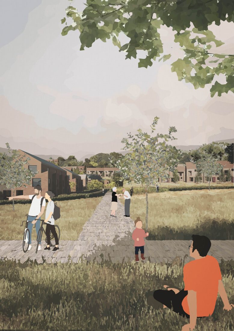 Collective Architecture unveils masterplan for new Dumfries village