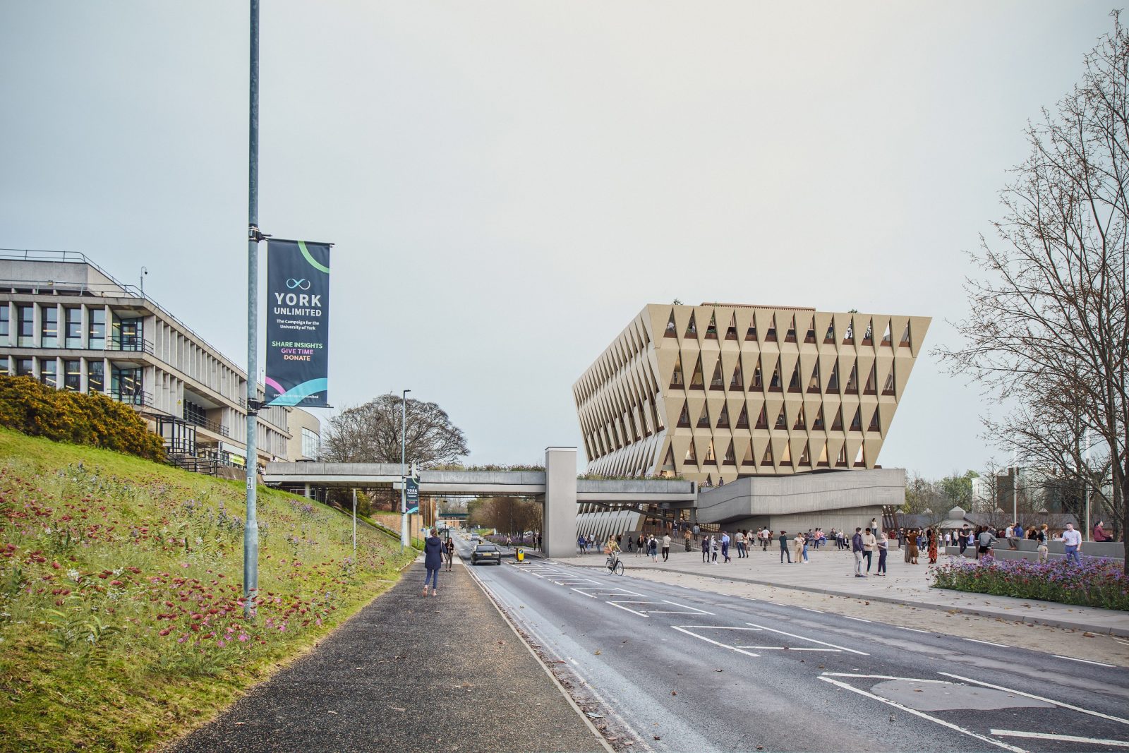 ADP and O’Donnell + Tuomey submit York University student centre plans