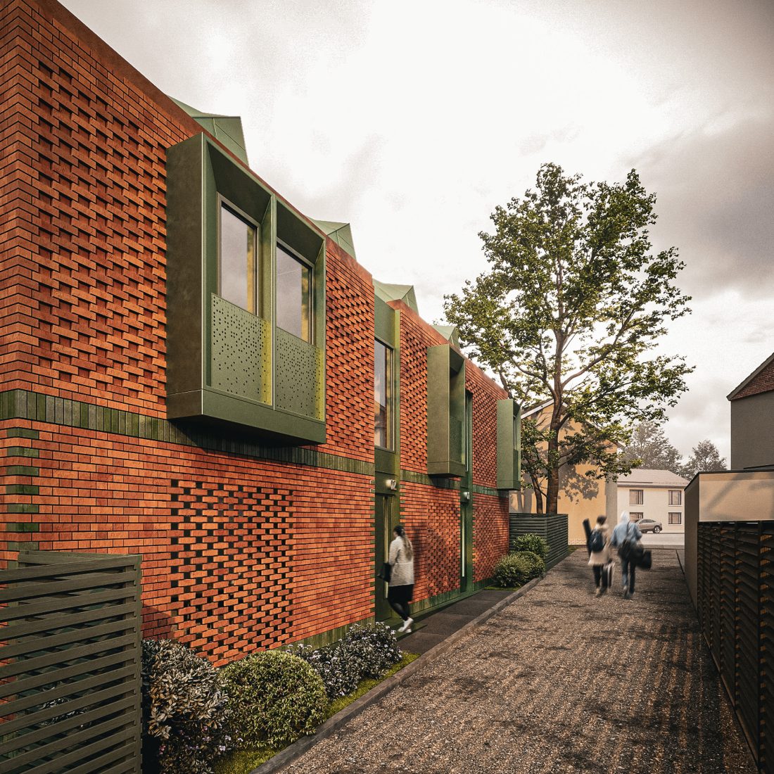New Practice CDJM submits plans for backlands mews houses
