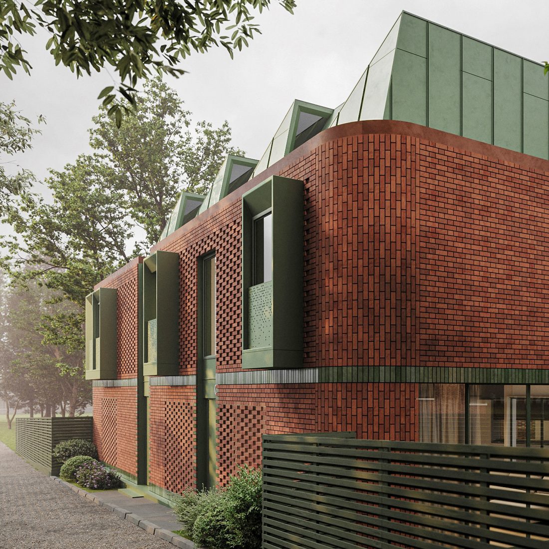 New Practice CDJM submits plans for backlands mews houses