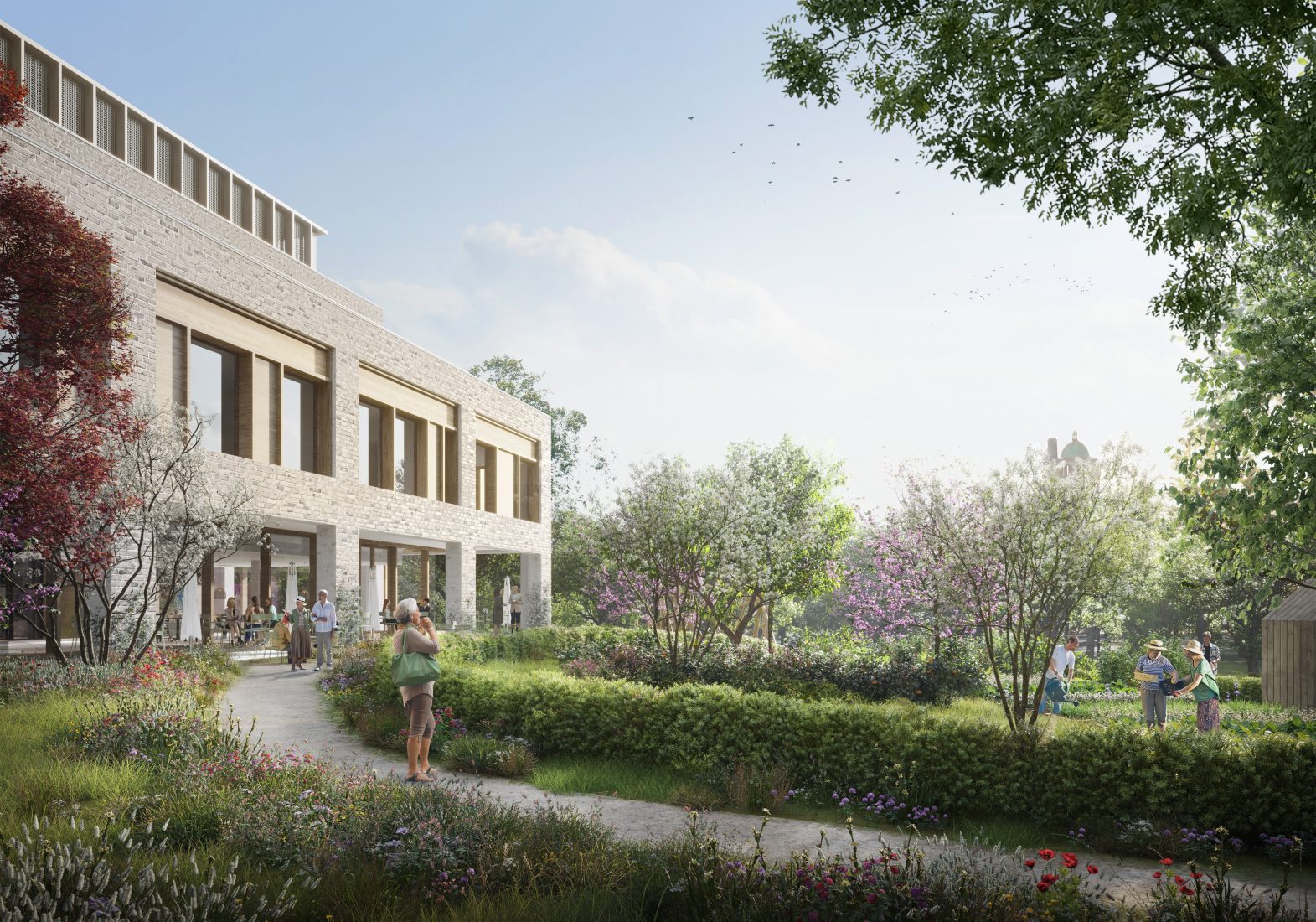 White Arkitekter gets go-ahead for timber Cardiff cancer centre