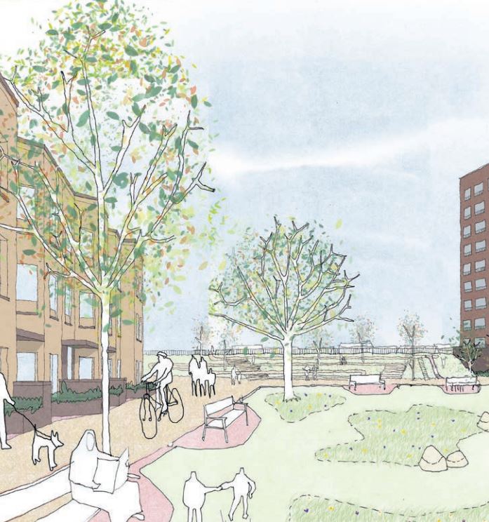 Karakusevic Carson submits plans for Wembley estate regeneration