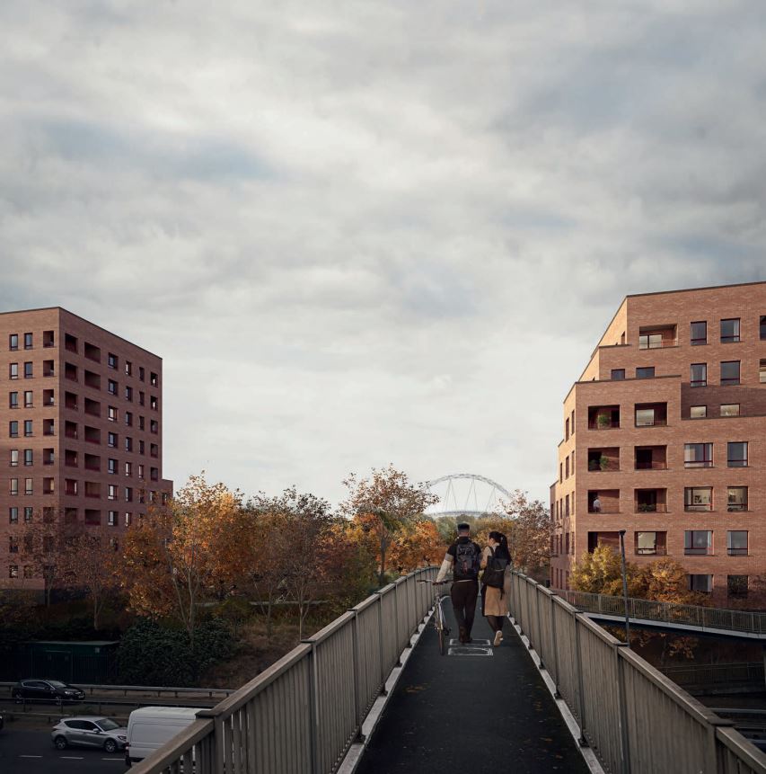 Karakusevic Carson submits plans for Wembley estate regeneration