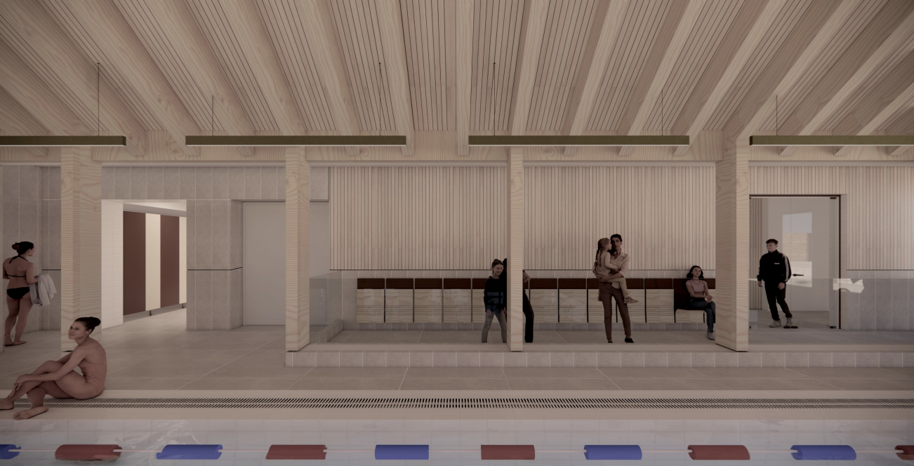 FaulknerBrowns reveals plans for teaching pool at London Fields lido