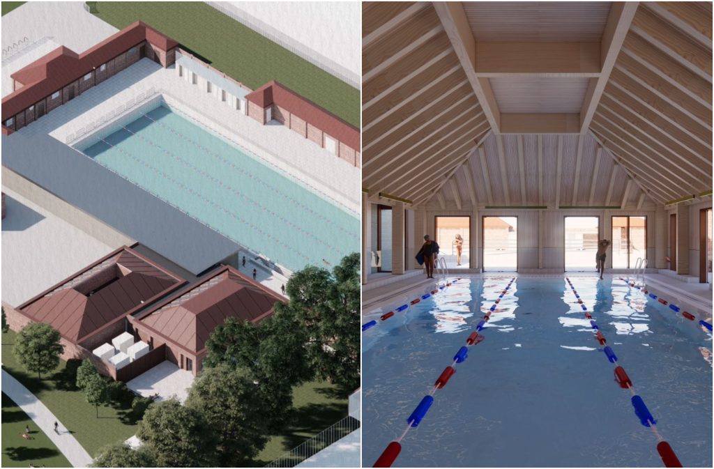 FaulknerBrowns reveals plans for teaching pool at London Fields lido