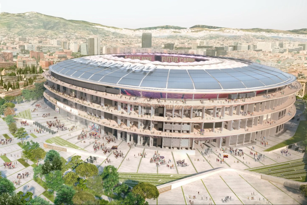 London’s woo architects to work on Barcelona’s Camp Nou stadium revamp