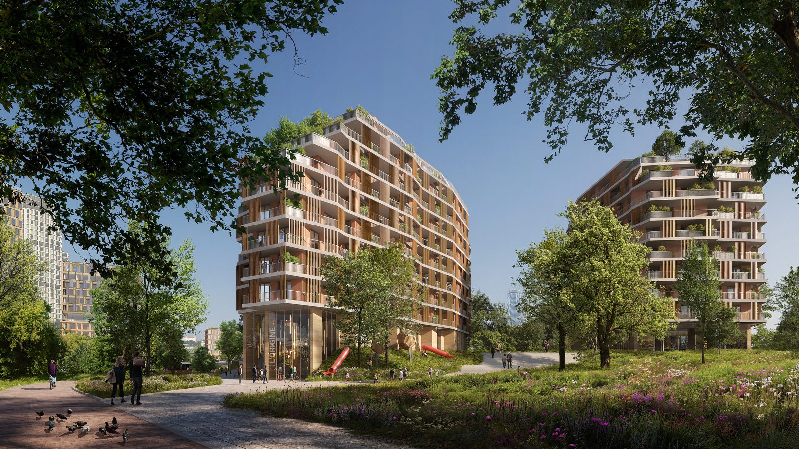 Studio Egret West and Snøhetta reveal winning designs for Bratislava scheme