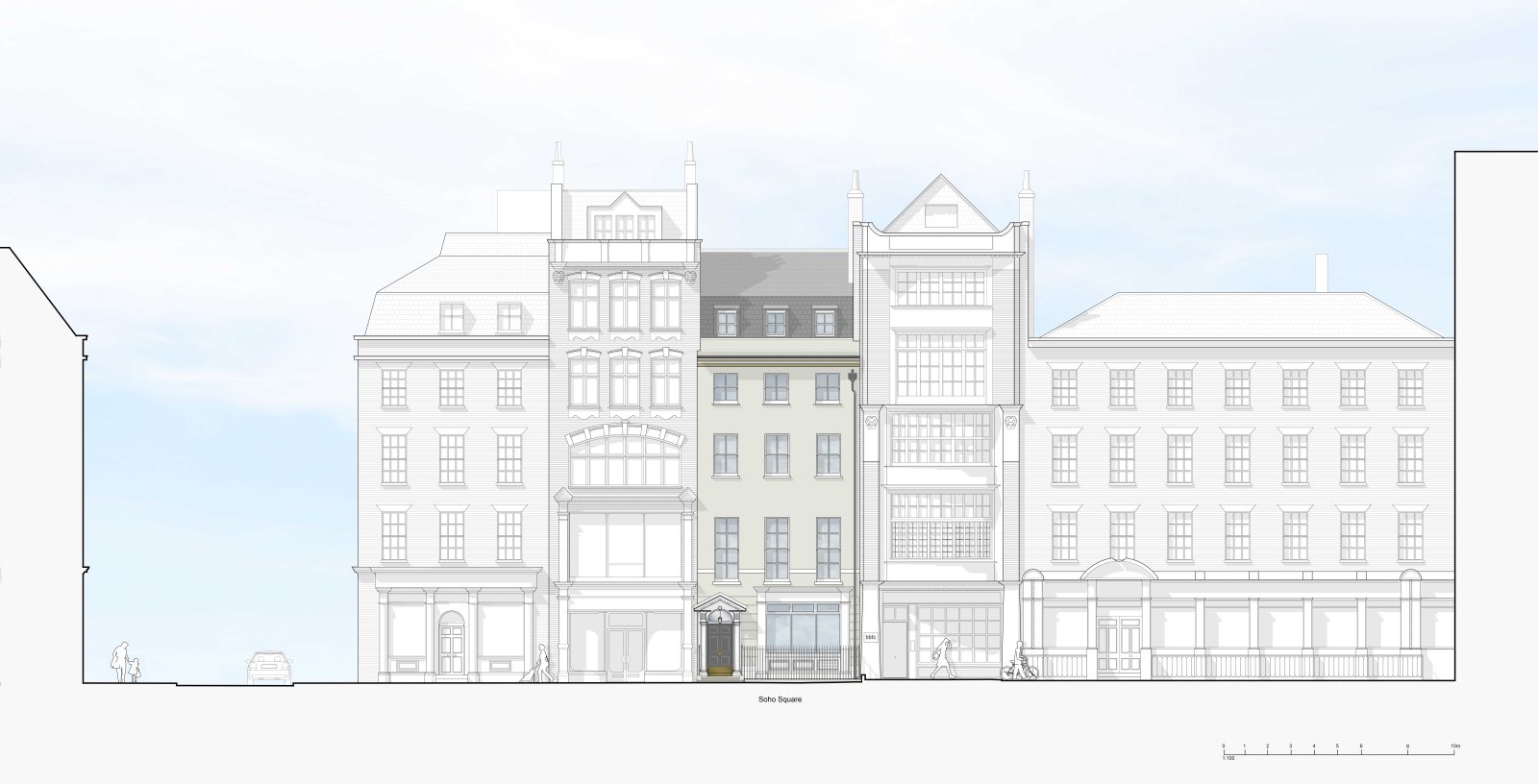 Child Graddon Lewis retrofits listed Soho Georgian townhouse into offices