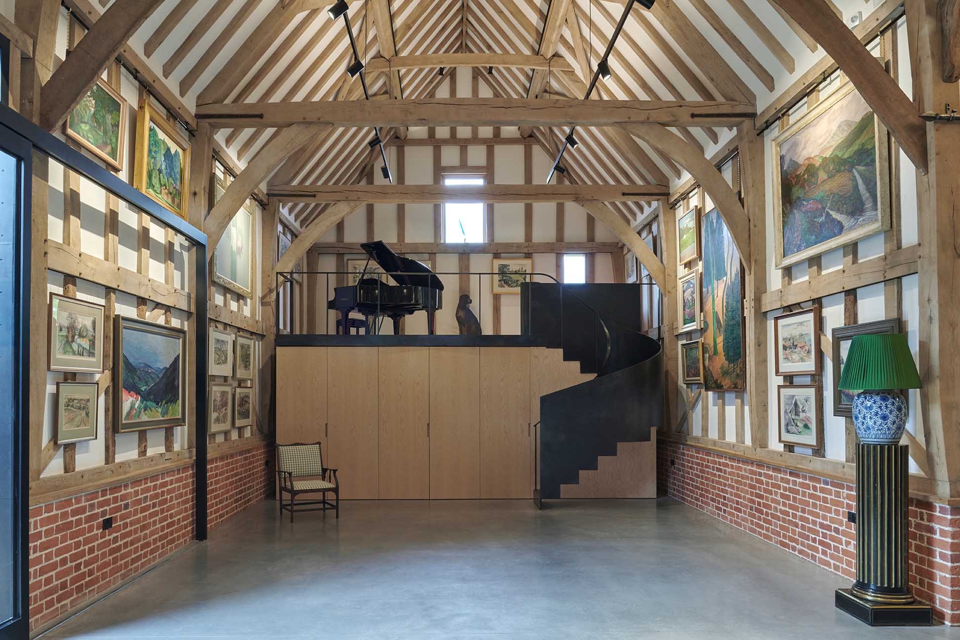 IF_DO transforms listed Suffolk barn into gallery