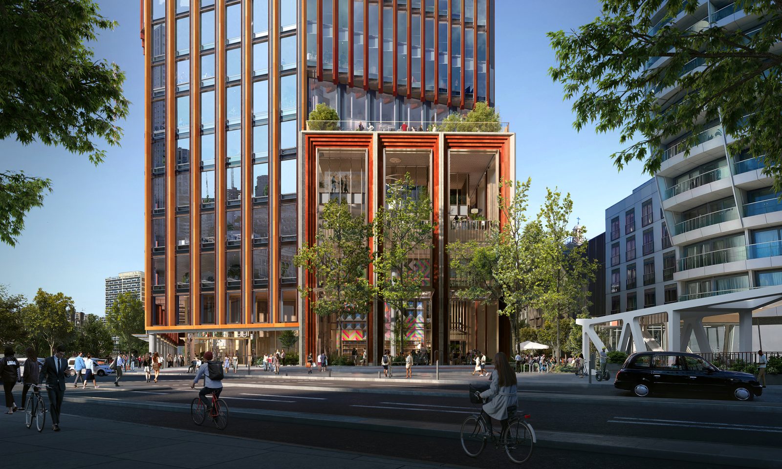 KPF submits plans for 153m-tall skyscraper on Old Street