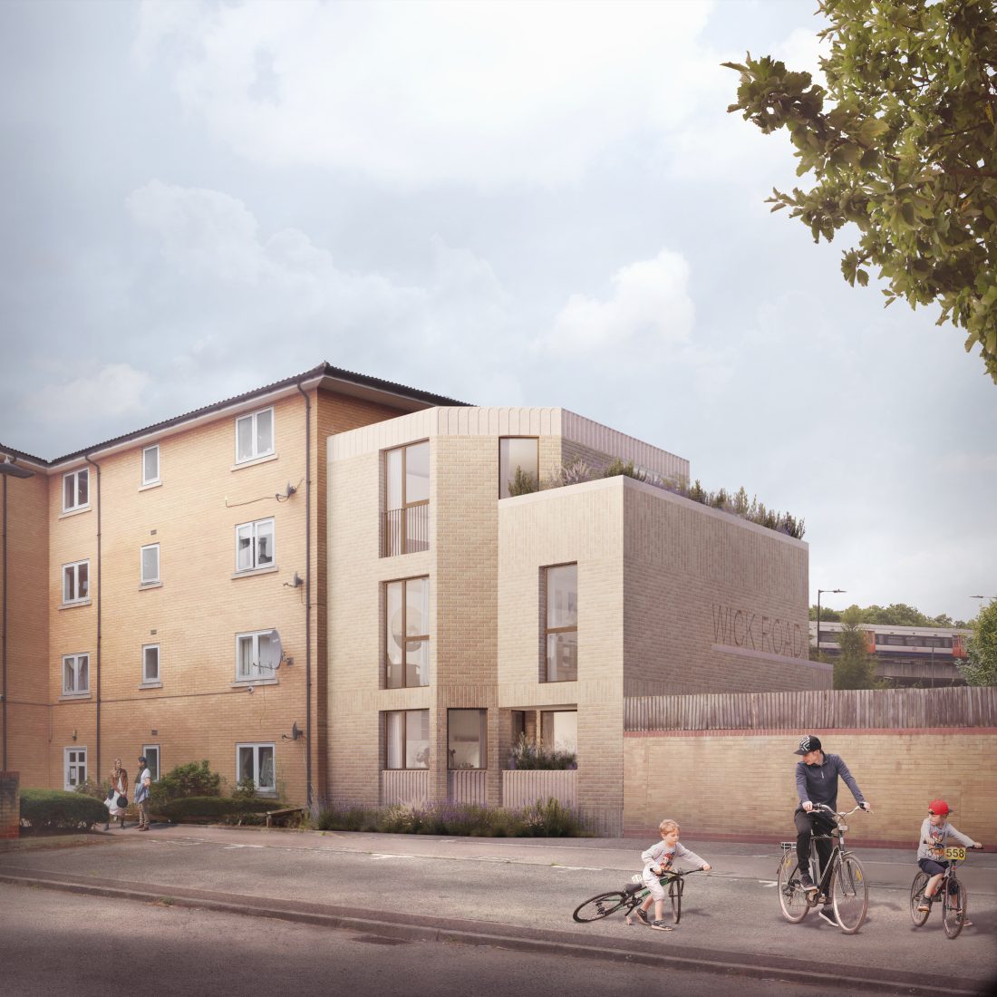 Novak Hiles wins approval for homes on overgrown Hackney Wick plot