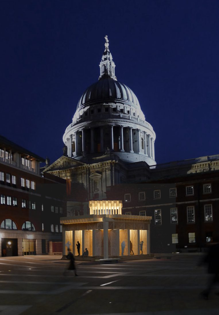 Winner named in Square Mile pop-up pavilion contest