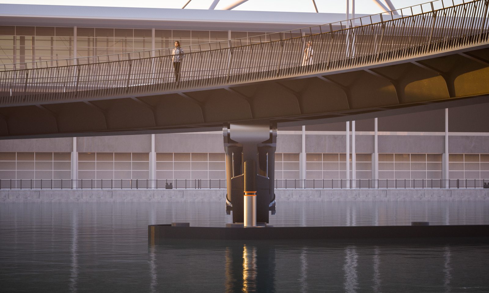 Moxon reveals plans for twisting bascule bridge at ExCeL