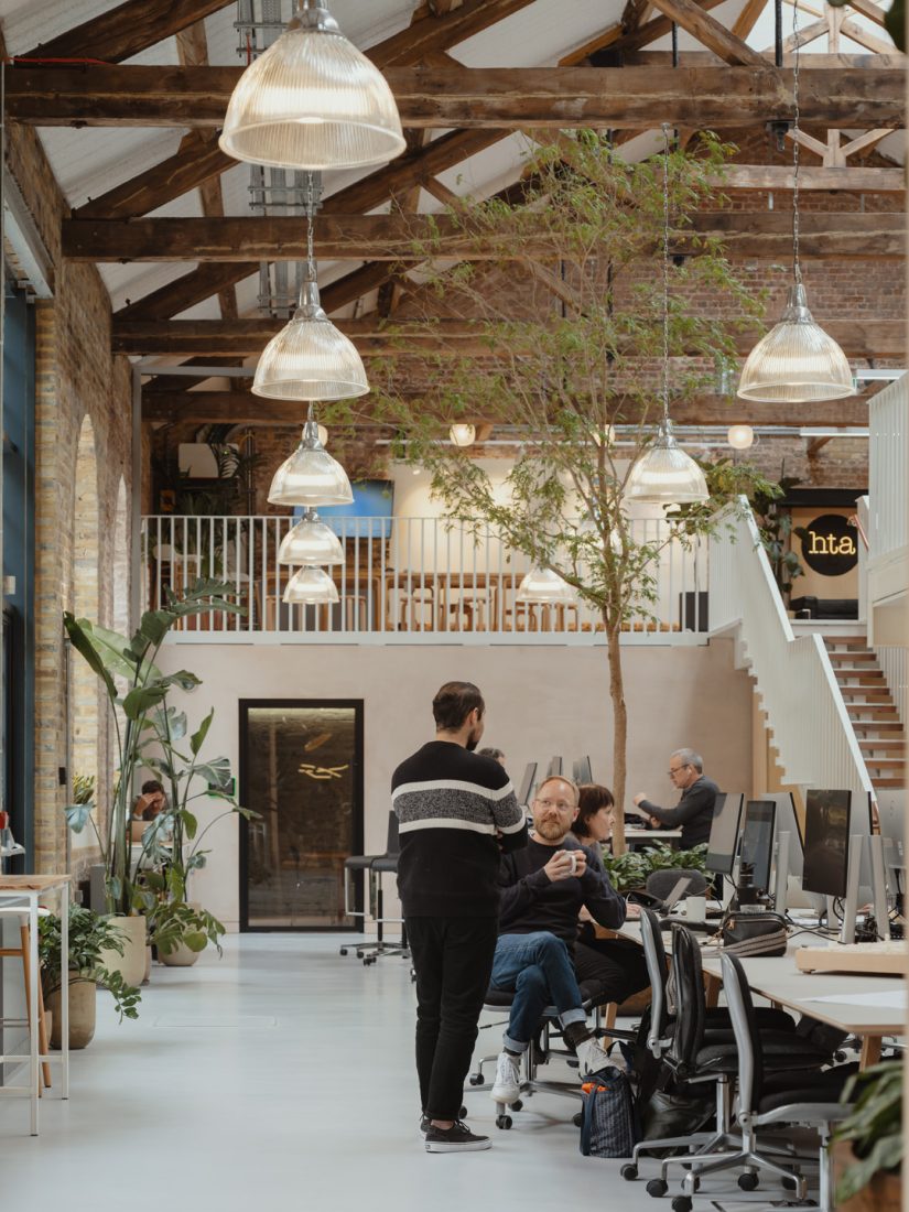 HTA retrofits Hackney Wick warehouse as its own studio
