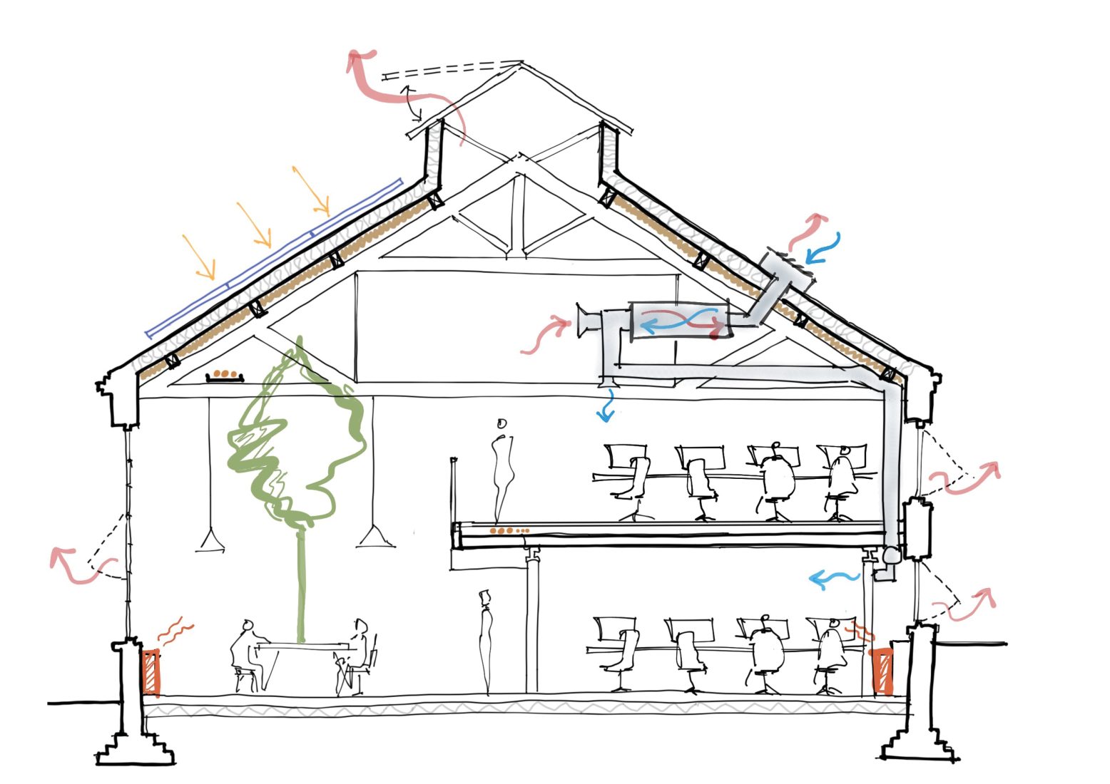 HTA retrofits Hackney Wick warehouse as its own studio