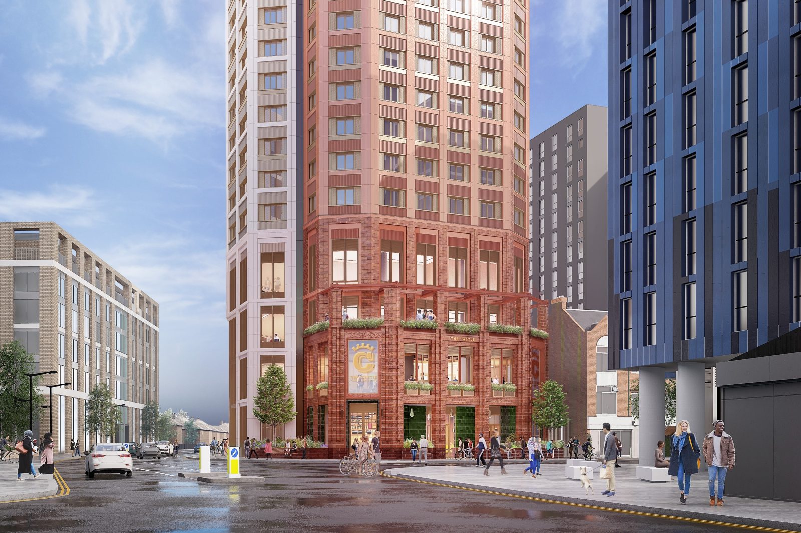 HTA wins approval for twin modular co-living towers in Ealing