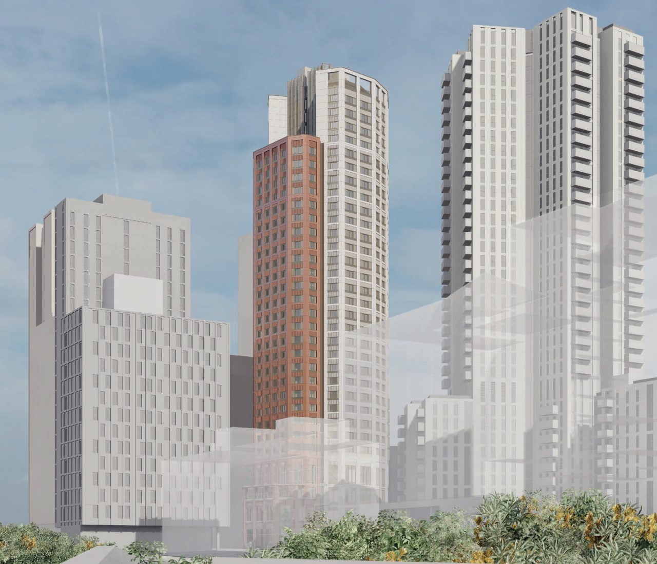 HTA wins approval for twin modular co-living towers in Ealing