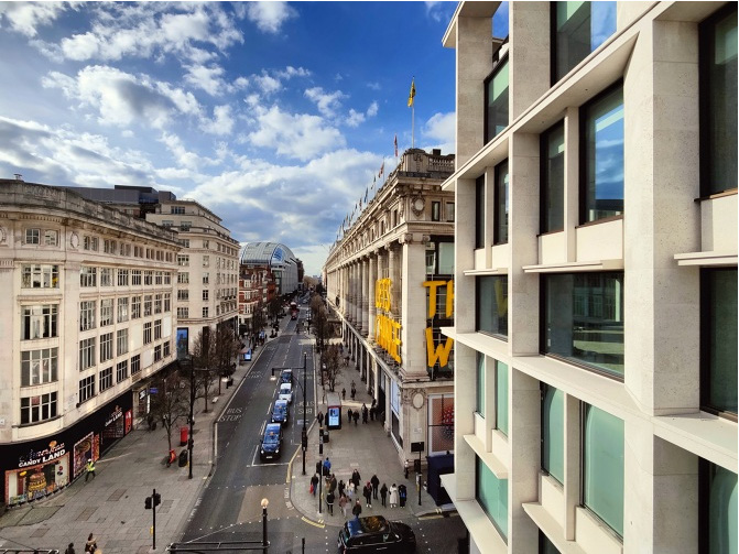 Grafton completes workspace on Oxford Street