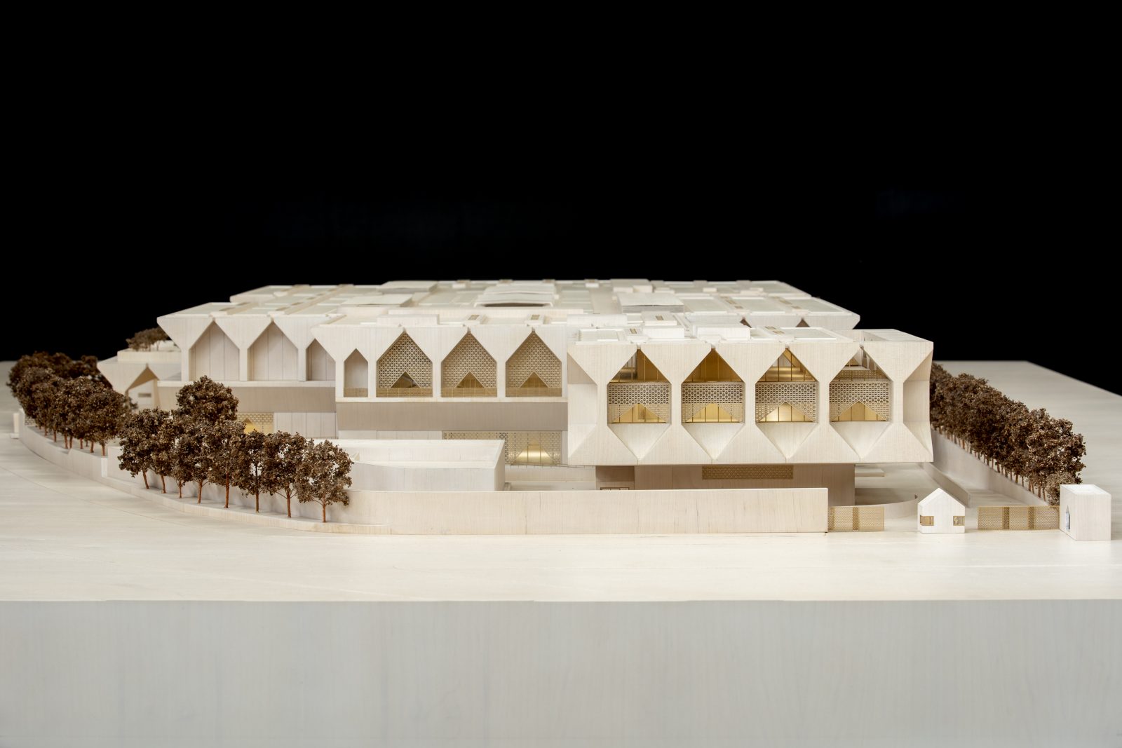 Adjaye shows off proposals for major New Delhi cultural centre