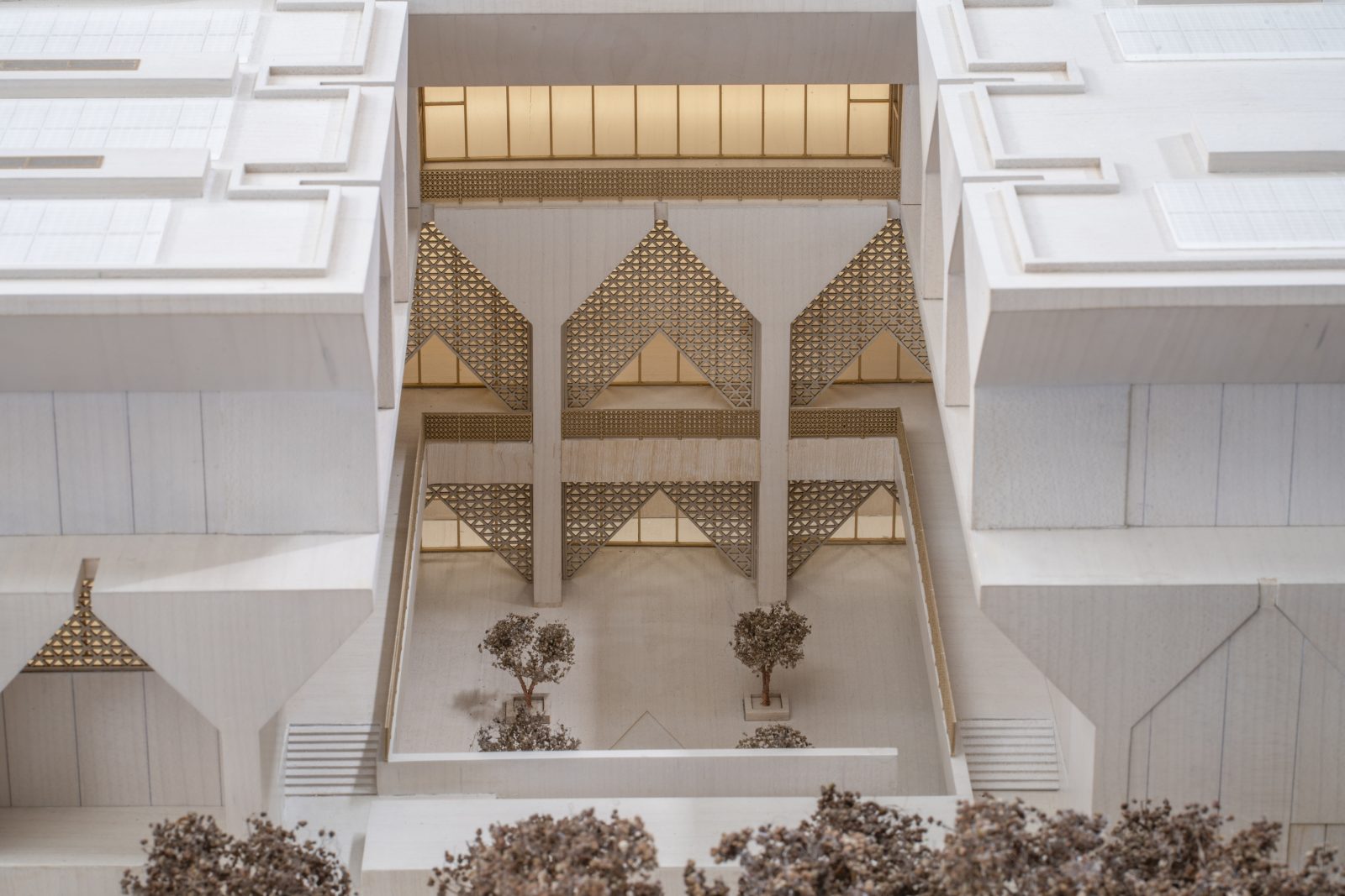 Adjaye shows off proposals for major New Delhi cultural centre
