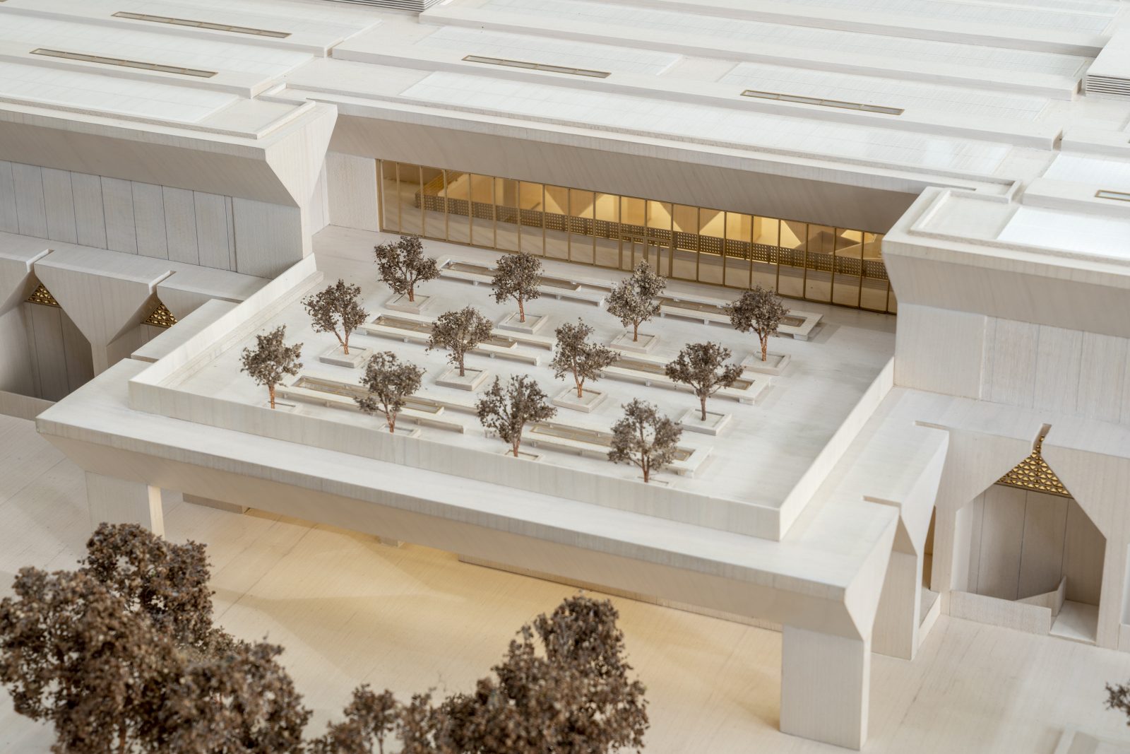 Adjaye shows off proposals for major New Delhi cultural centre