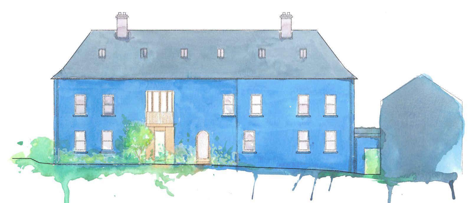 Canice Architects adapts 18th-century Irish school building into a house