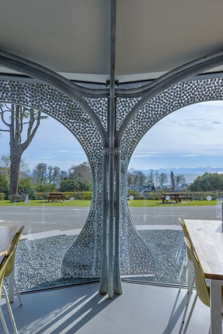 Mark Wray Architects completes sculptural pavilion for Welsh art gallery