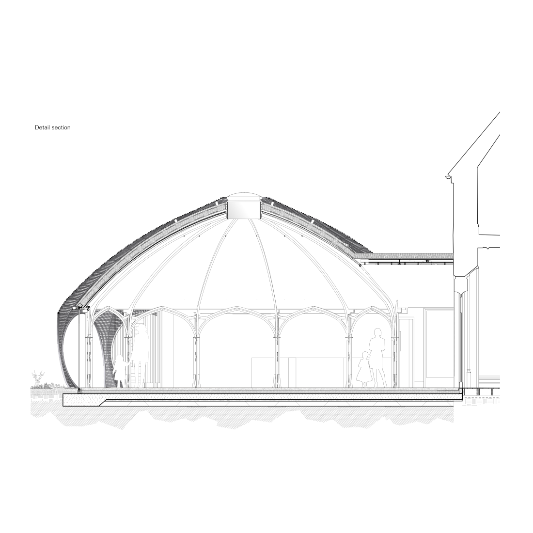 Mark Wray Architects completes sculptural pavilion for Welsh art gallery